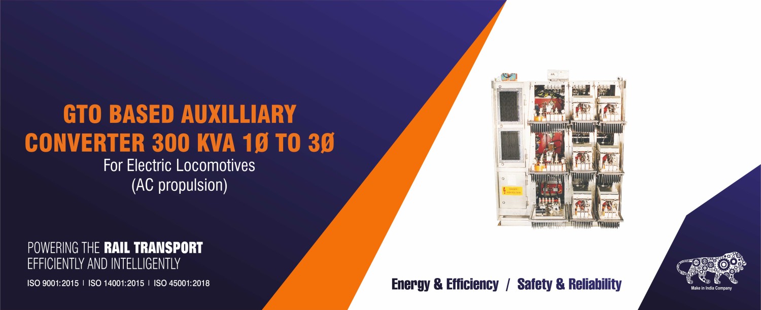 AUXILIARY CONVERTER GTO Based 3 × 100kVA